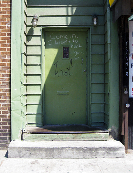 Bushwick Gentrification Watch: Behind The Green Door : newyorkshitty.com