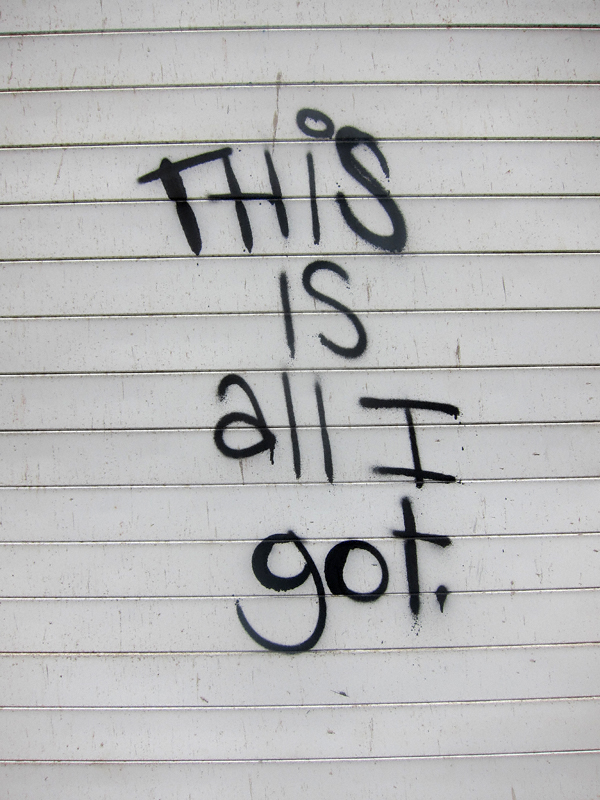 The Word On The Street, Part II: Desperation : newyorkshitty.com